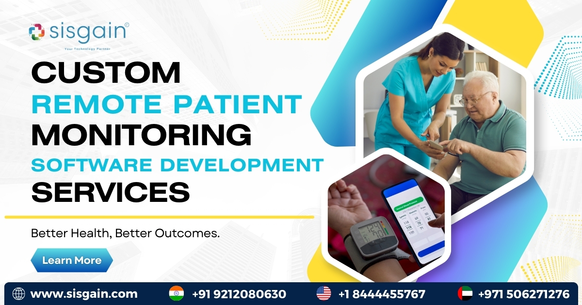 Advanced Remote Patient Monitoring Software - SISGAIN